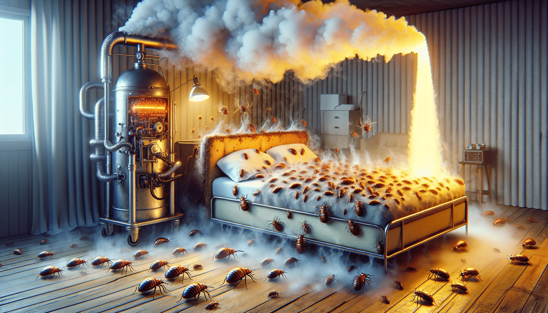 Steam: The Secret Weapon Against Bed Bugs | Sayonara Pests
